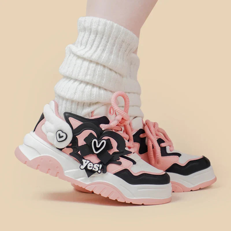 Sakura Wing Sneakers – By Coquette
