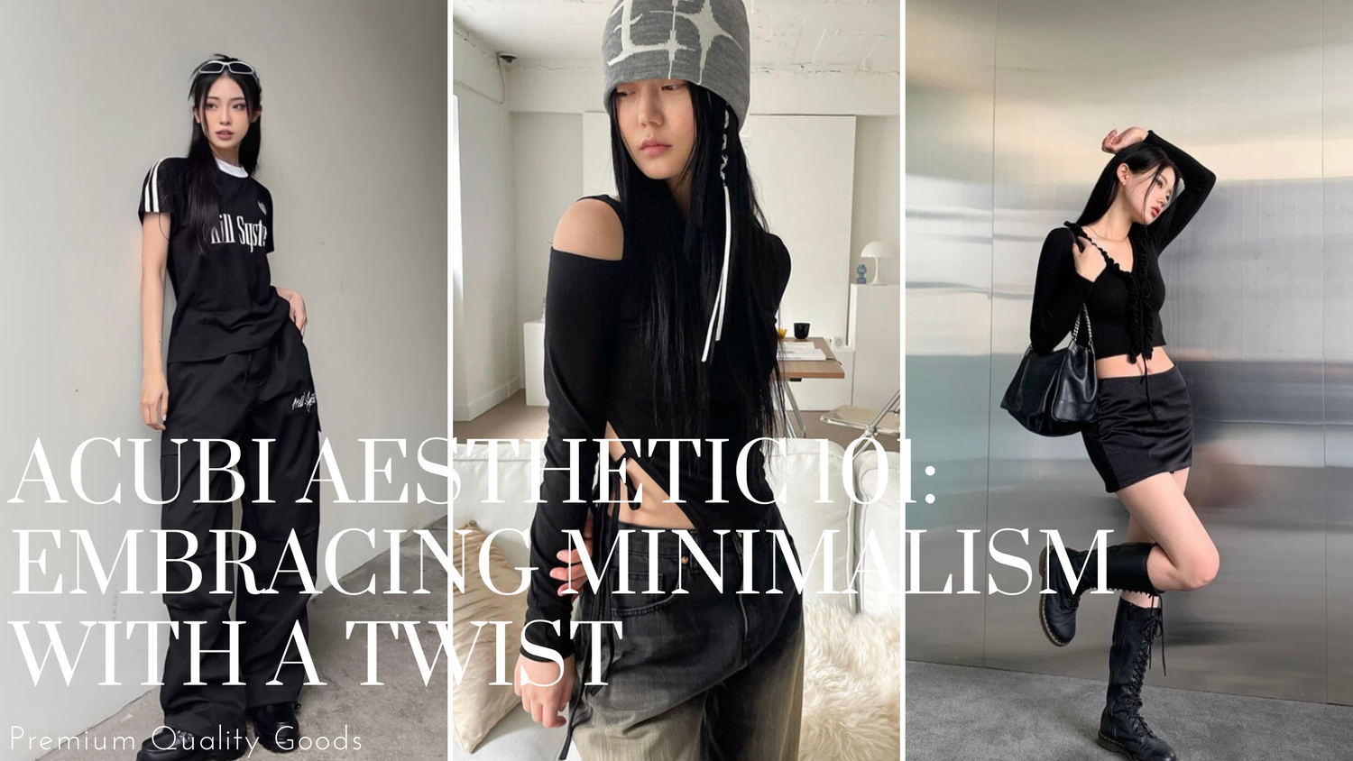 Acubi Aesthetic 101: Embracing Minimalism with a Twist – By Coquette