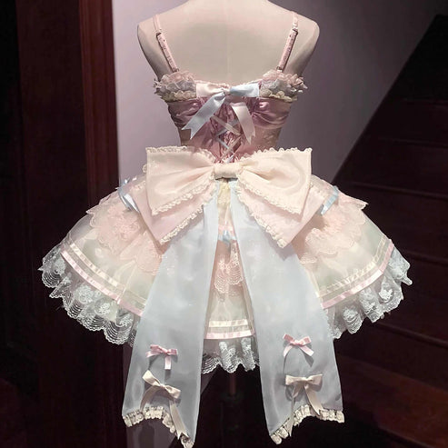 Ice Cream Lace Bow Lolita Dress – By Coquette