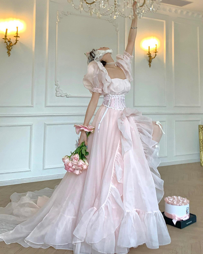 Fairy Princess Tutu Maxi Coquette Dress – By Coquette