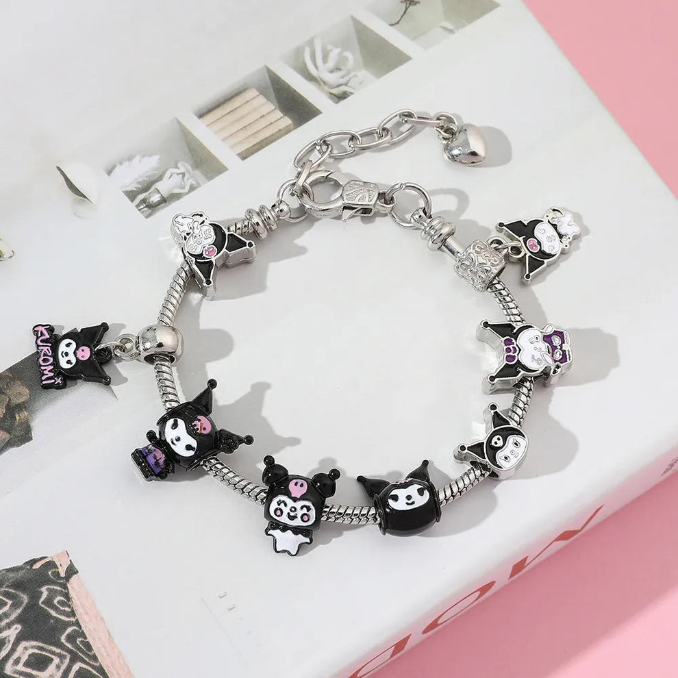 Pastel Goth Charm Bracelet – By Coquette