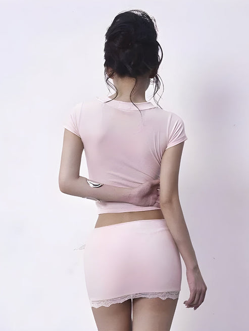 Soft Coquette Bow Coord – By Coquette
