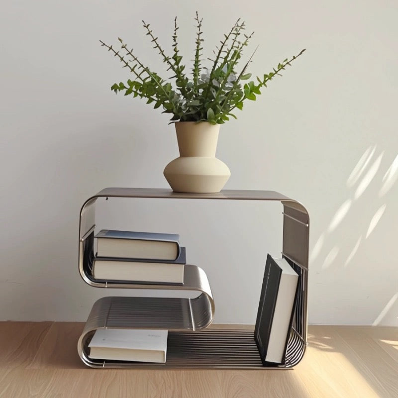 Modern Minimalist Metal Side Table – By Coquette